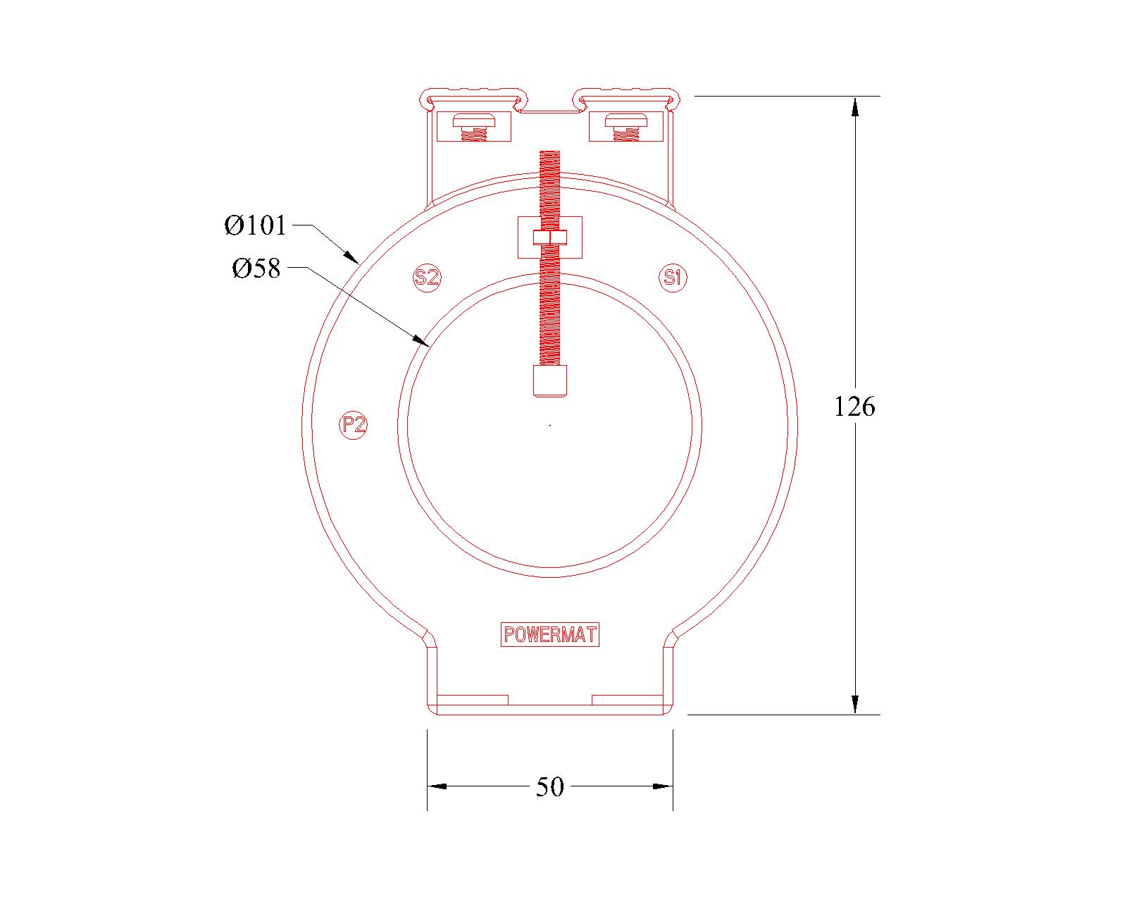 Encp CTs (Round Terminal Type )- ID 57mm