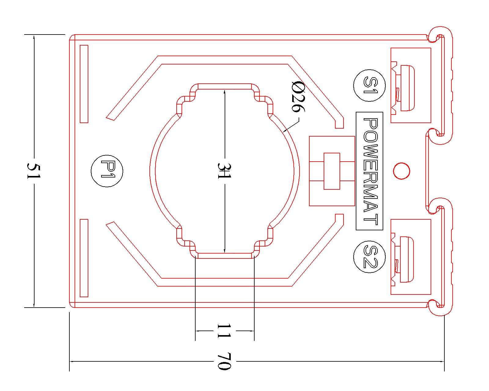Nylon Encp CTs (Terminal Type )-Window 30/11